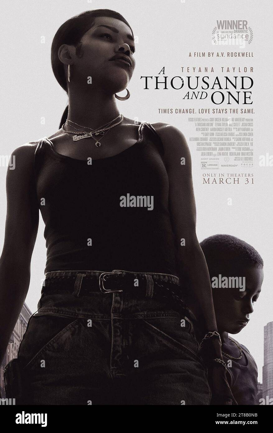 A Thousand and One poster Teyana Taylor Stock Photo - Alamy