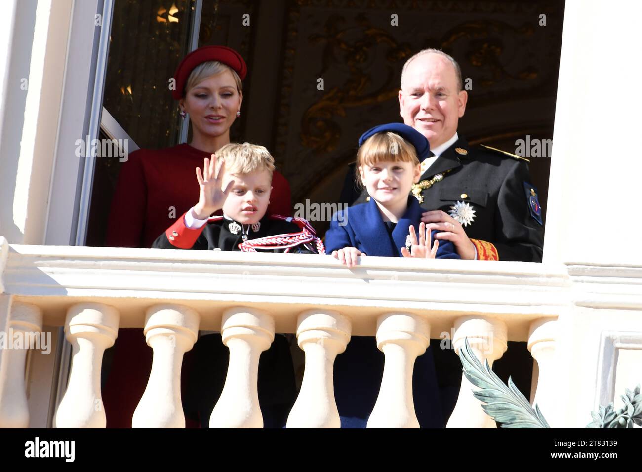 MONACO, NOVEMBER 19: Princess Charlene of Monaco, Prince Jacques of ...