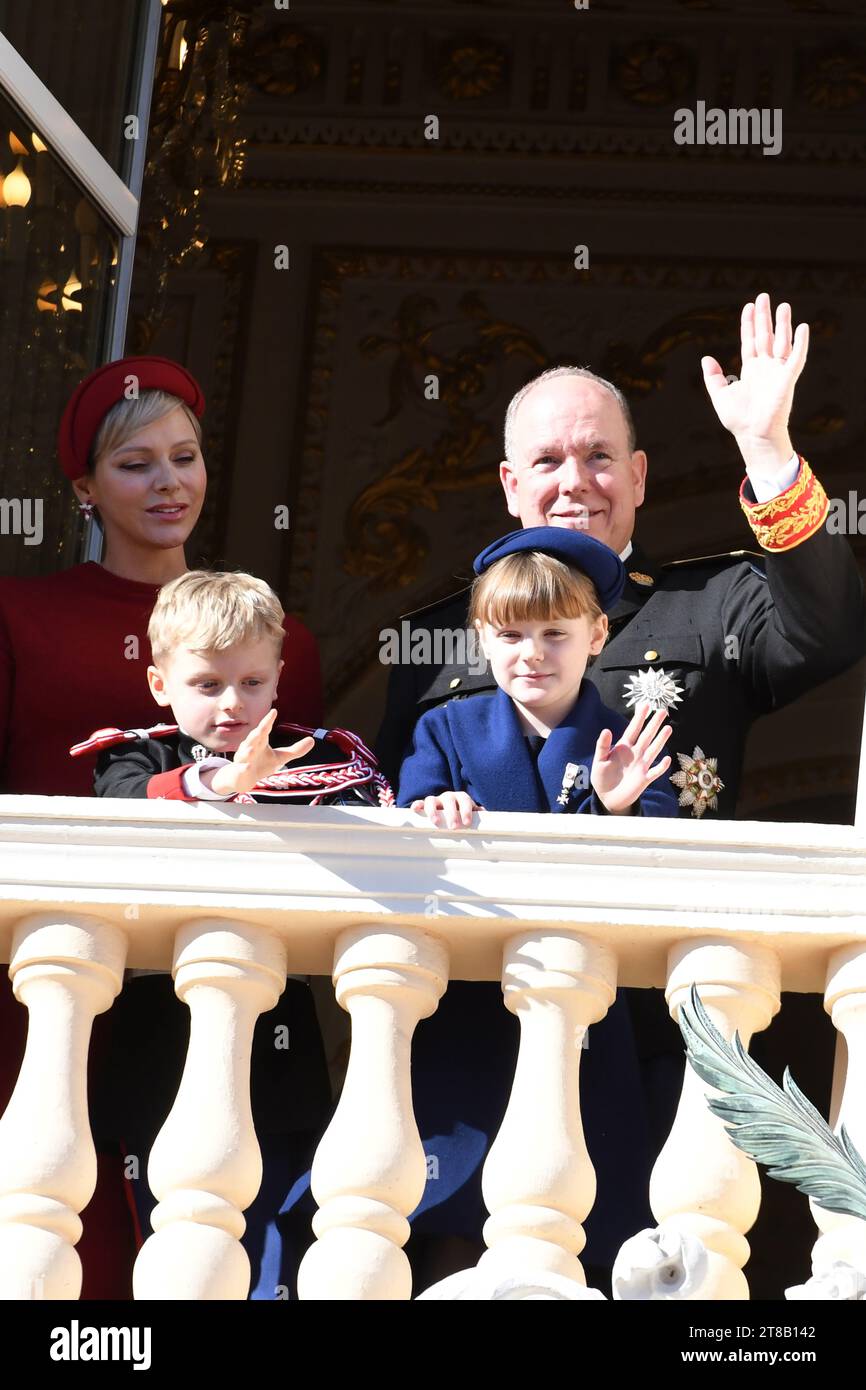 MONACO, NOVEMBER 19: Princess Charlene of Monaco, Prince Jacques of ...