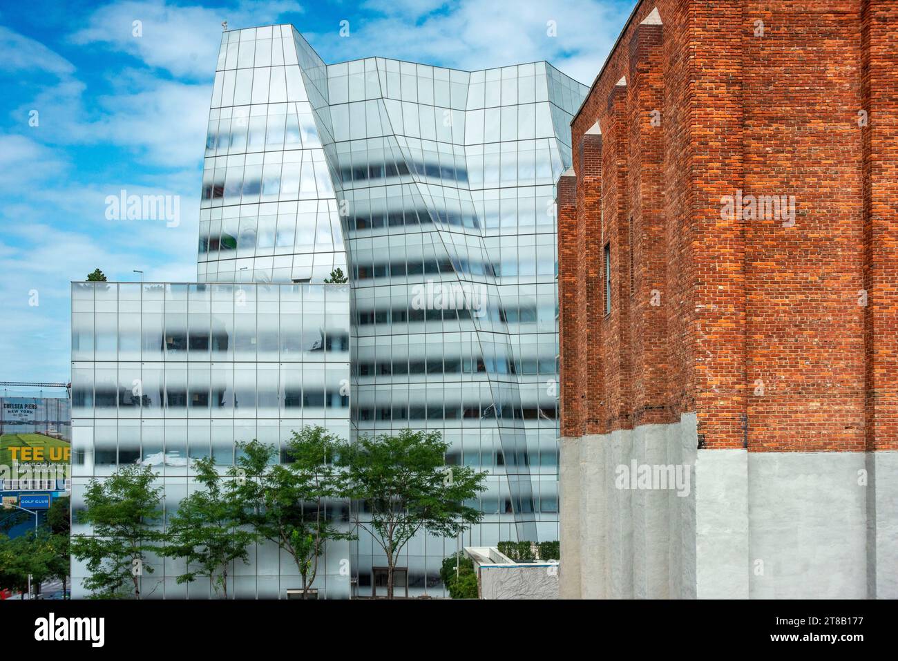 High Line New York City IAC Building Frank Gehry Architecture Chelsea ...