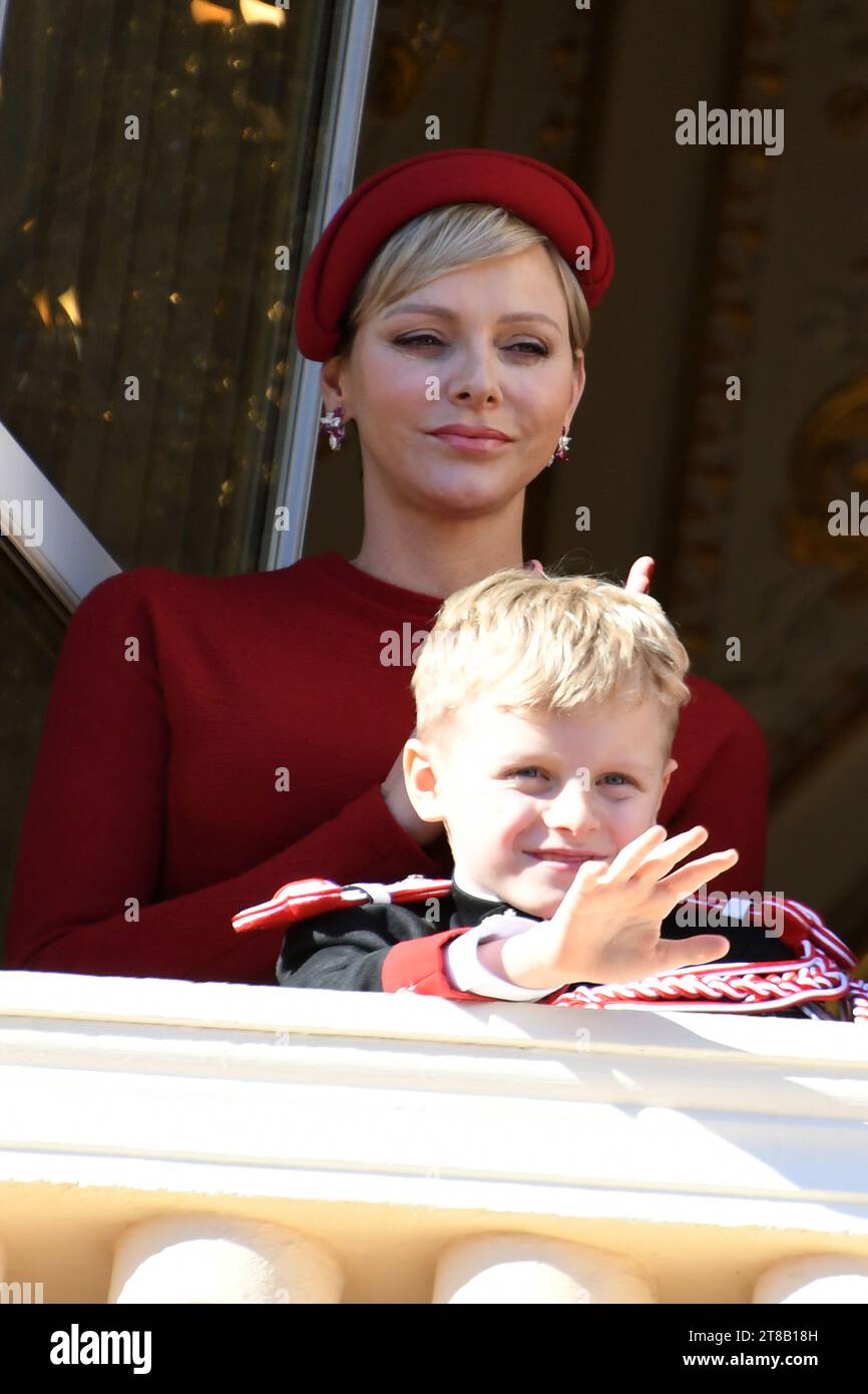 MONACO, NOVEMBER 19: Princess Charlene of Monaco, Prince Jacques of ...