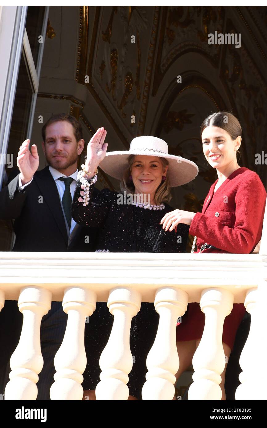 MONACO, NOVEMBER 19: Princess Caroline of Hanover,Charlotte Casiraghi ...