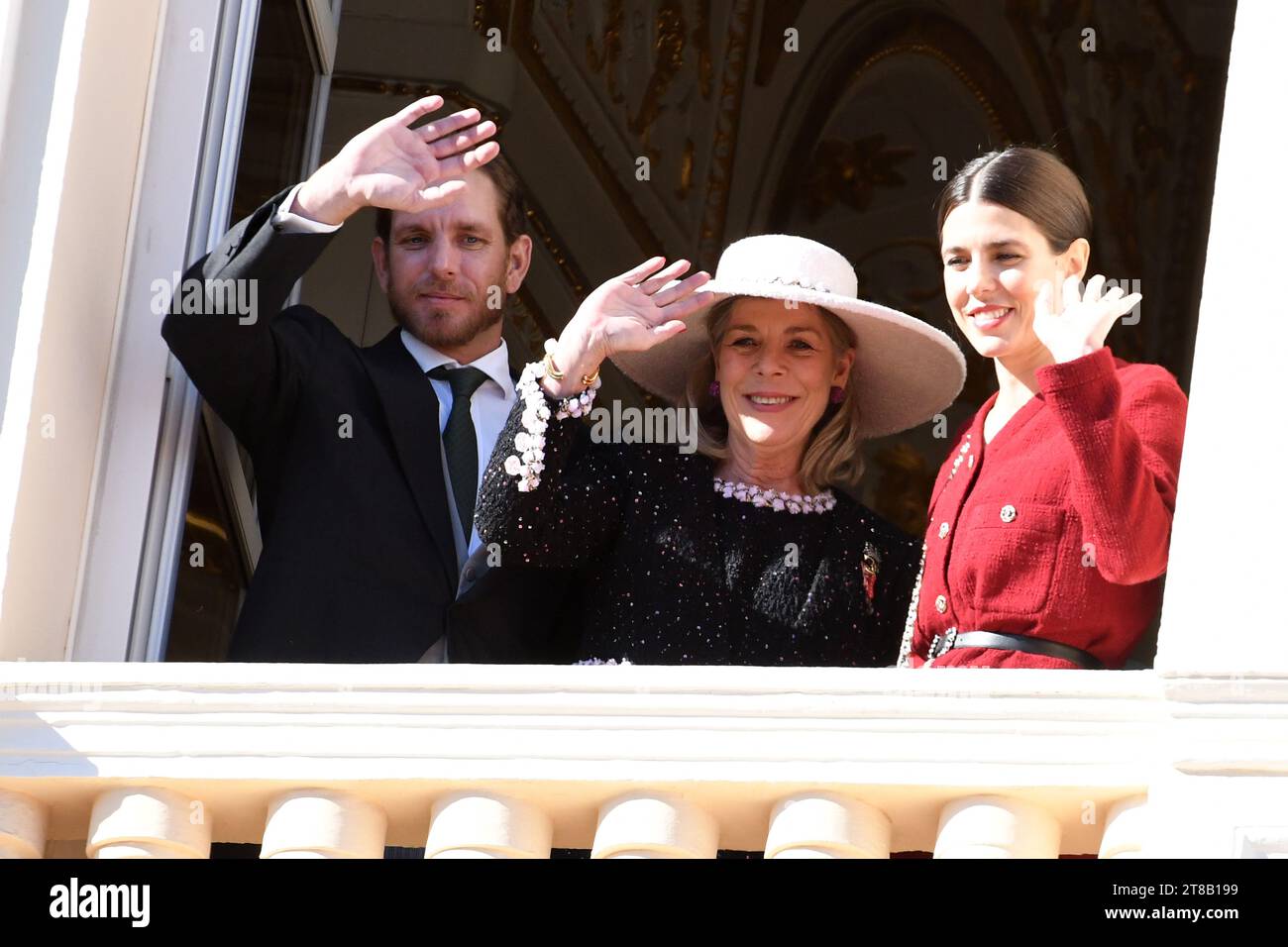 MONACO, NOVEMBER 19: Princess Caroline of Hanover,Charlotte Casiraghi ...