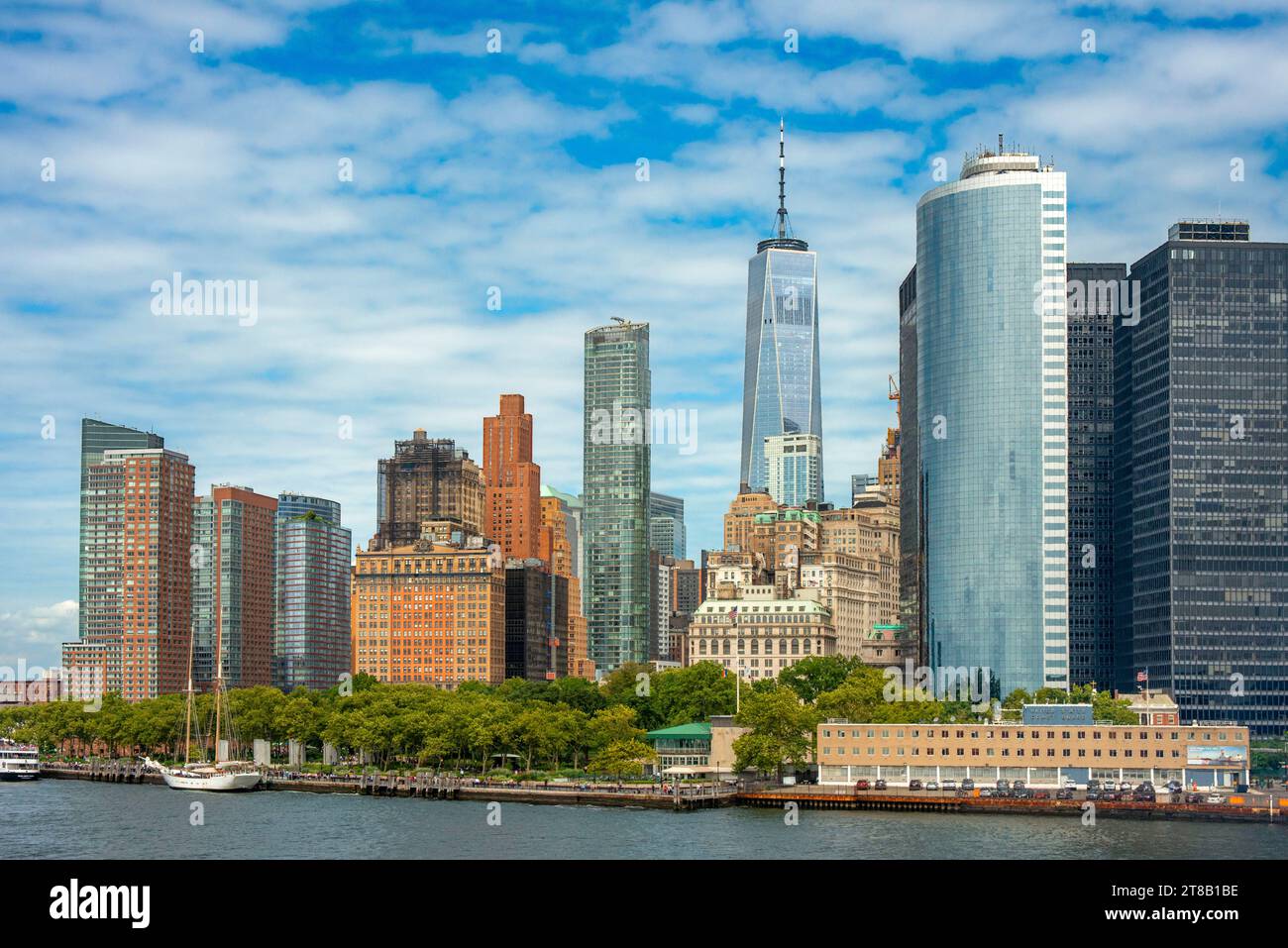 panorama New york skyline usa New York City skyline lower manhattan ...