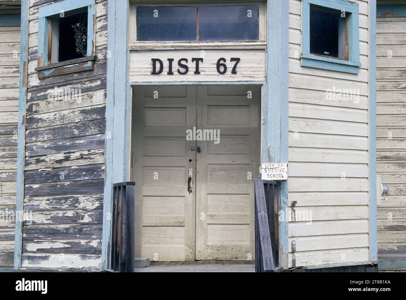 Shaniko School, Journey through Time National Scenic Byway, Shaniko ...