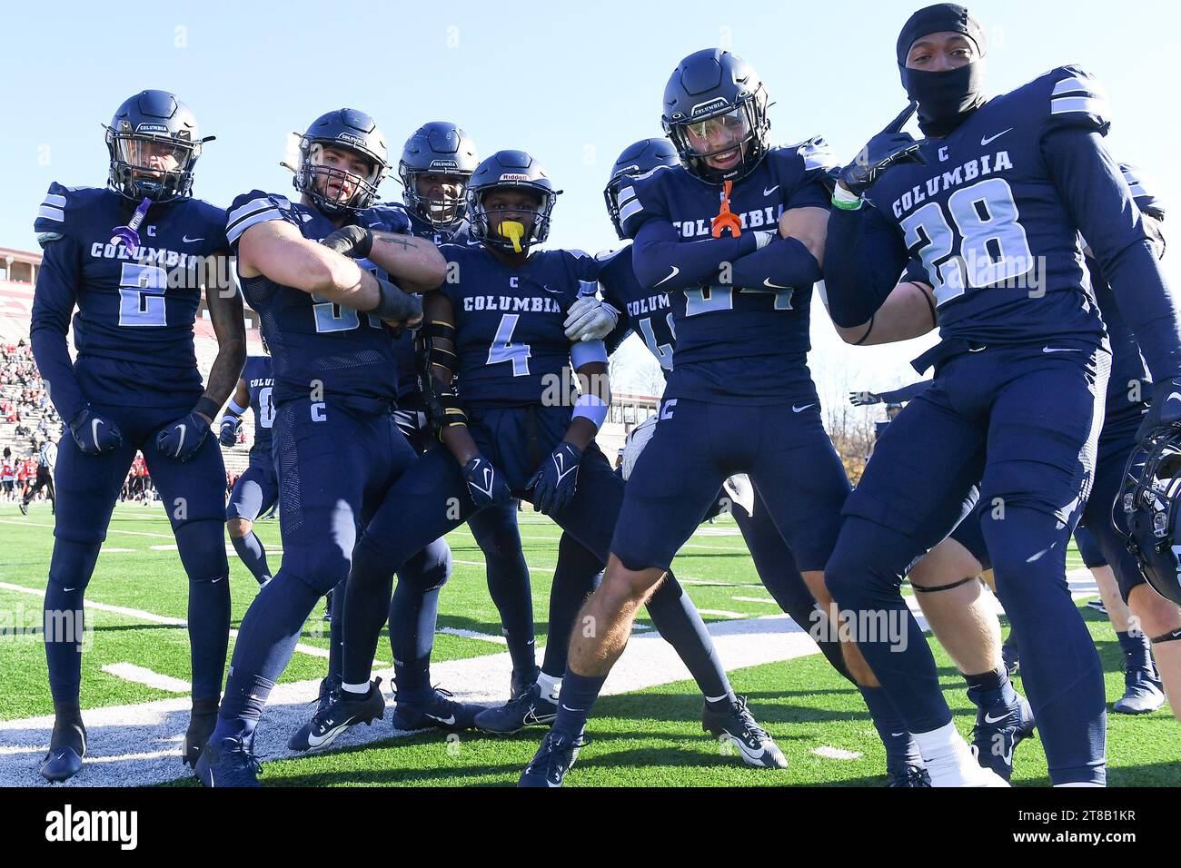 Ithaca, NY, USA. 18th Nov, 2023. Columbia Lions defensive back Aaron ...