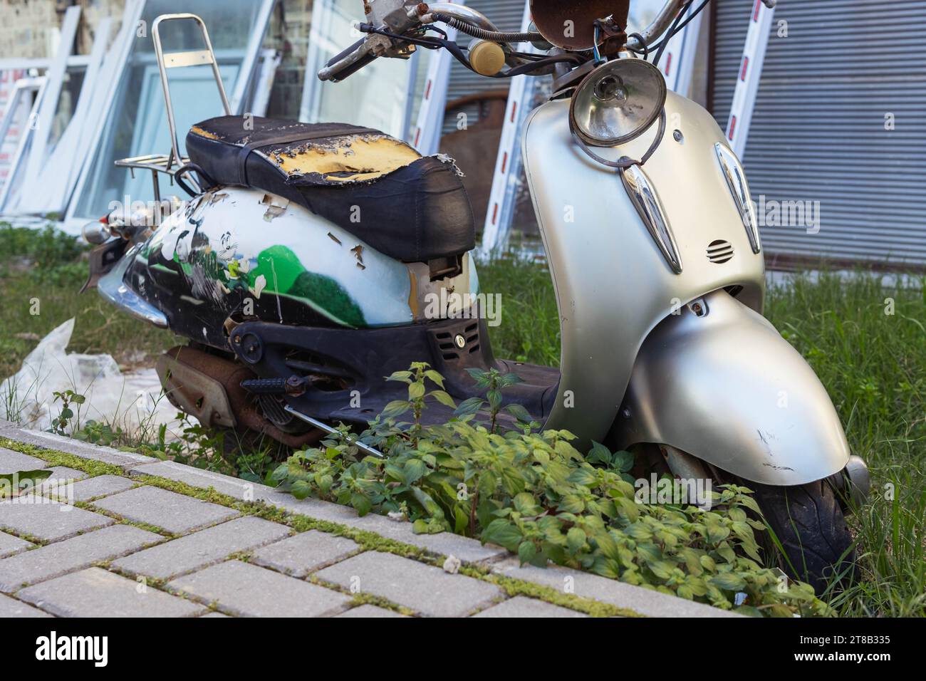 Junk motorcycle hi-res stock photography and images - Alamy