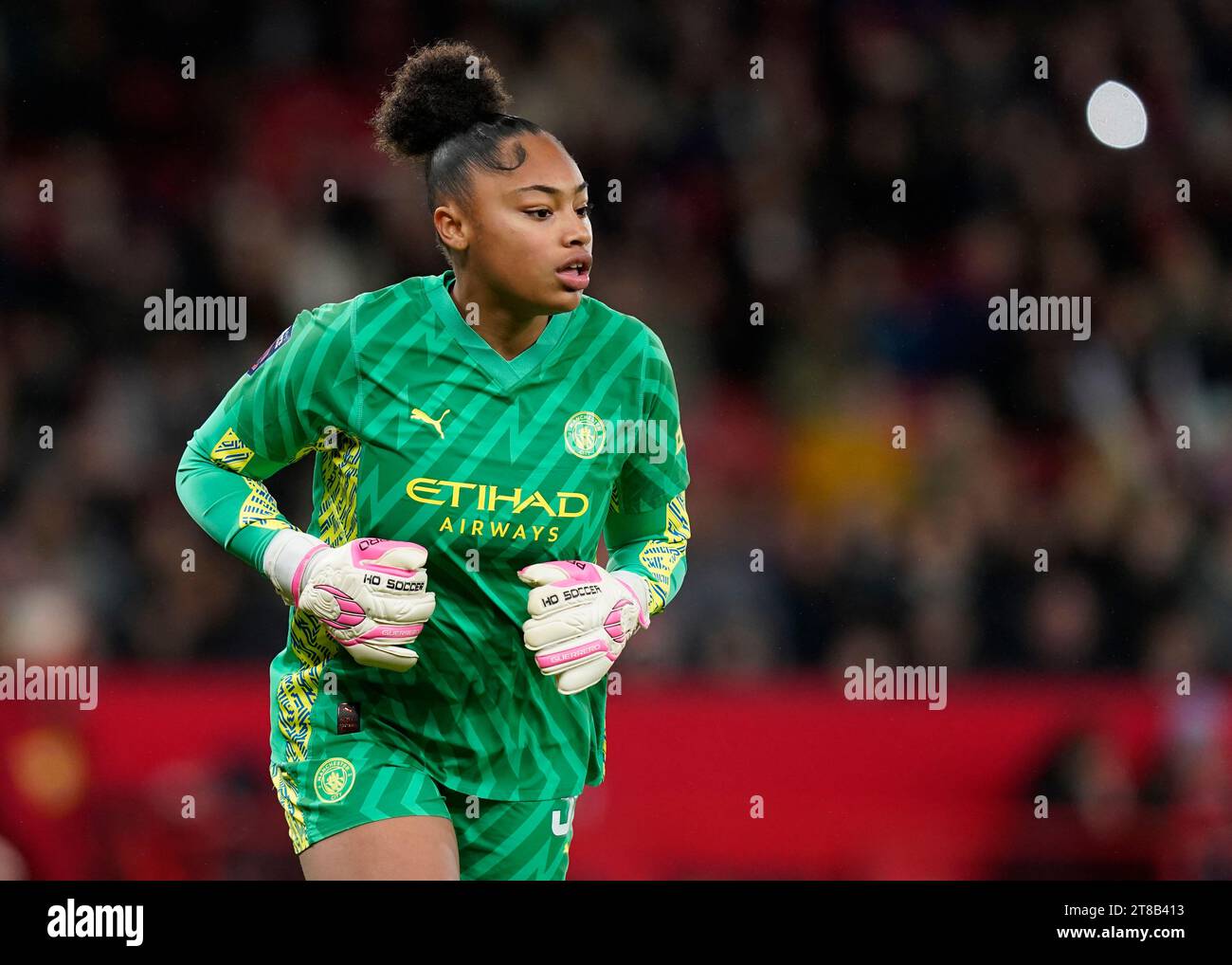 Manchester, UK. 19th Nov, 2023. 19 year old Khiara Keating of ...