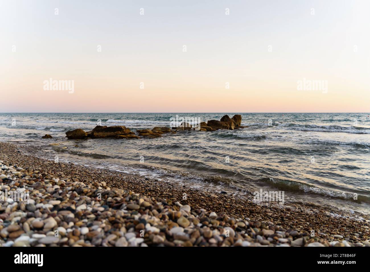 Beautiful kourion beach view hi-res stock photography and images - Alamy
