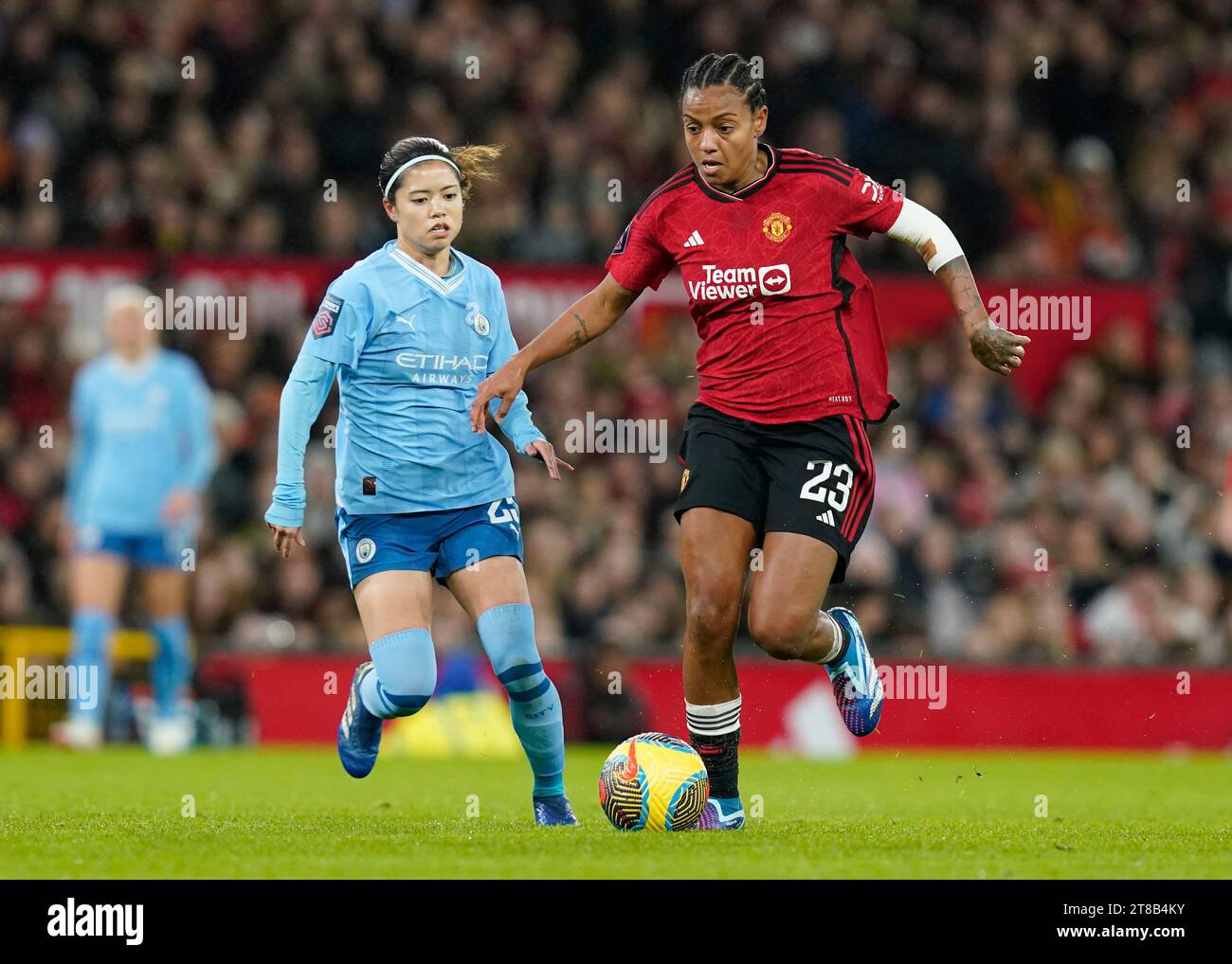 Manchester, UK. 19th Nov, 2023. Geyse Da Silva Ferreira of Manchester ...