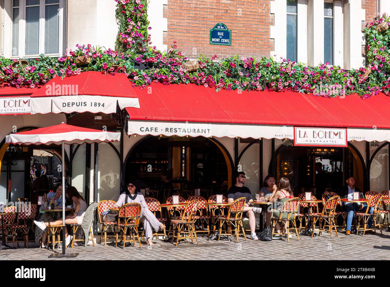 Bistrot, Paris, France, Europe Stock Photo - Alamy