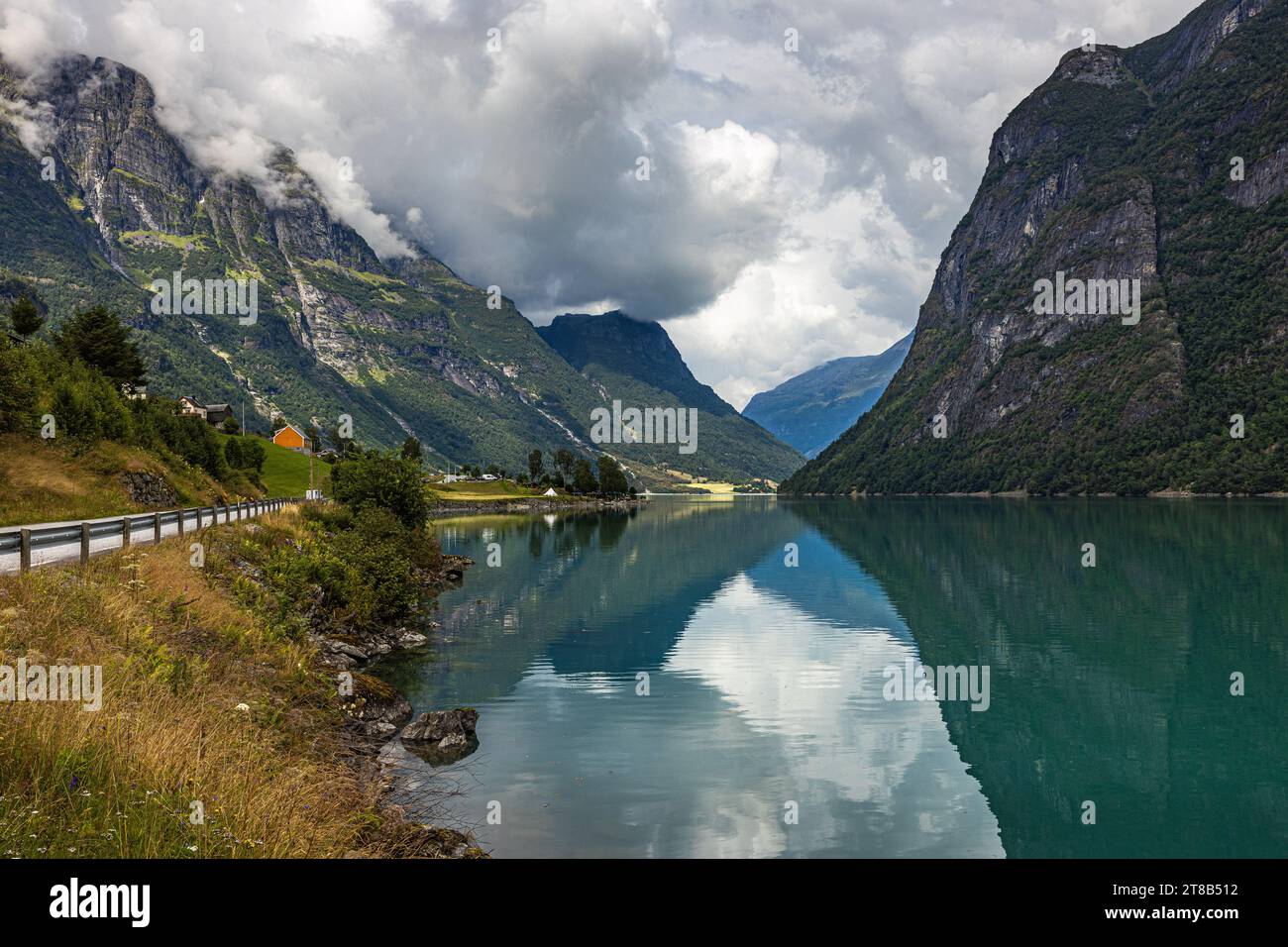 Norway briksdalen hi-res stock photography and images - Alamy