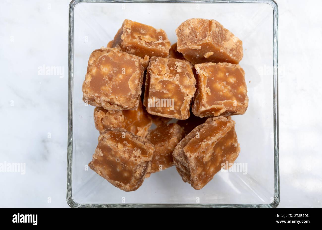 American sweets, homemade butter fudges, confection made by mixing ...