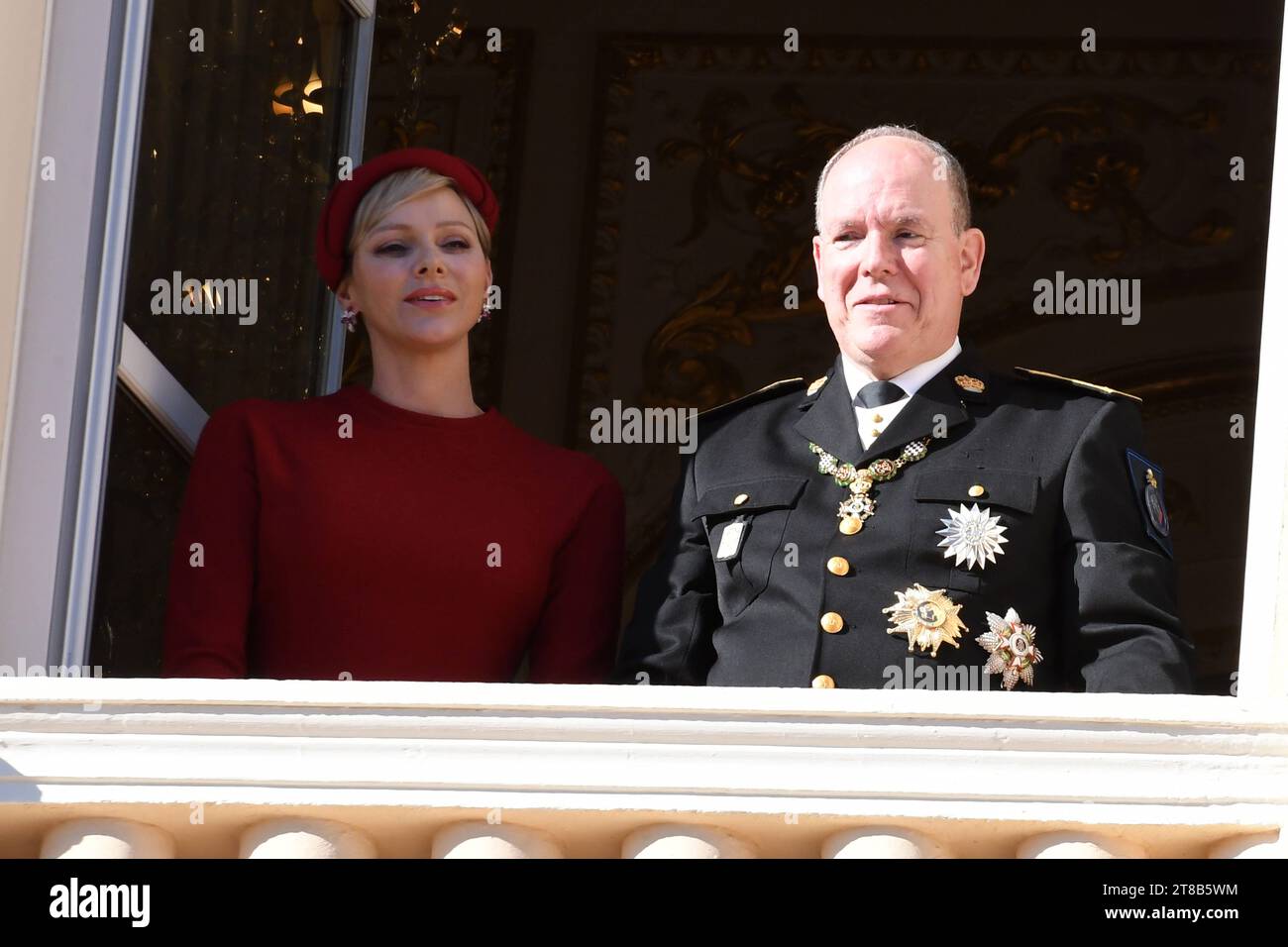 Monaco National Day 2023 MONACO, NOVEMBER 19: Princess Charlene of ...