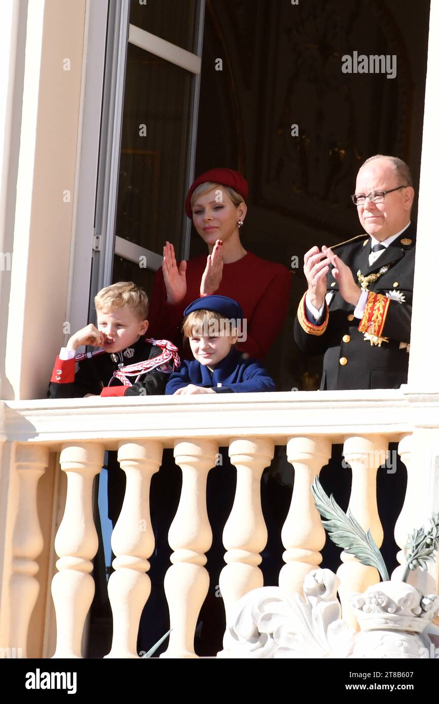 Monaco National Day 2023 MONACO, NOVEMBER 19: Princess Charlene of ...