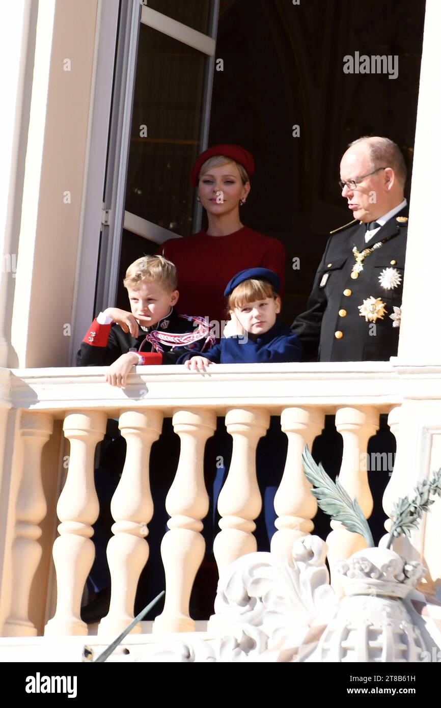 Monaco National Day 2023 MONACO, NOVEMBER 19: Princess Charlene of ...