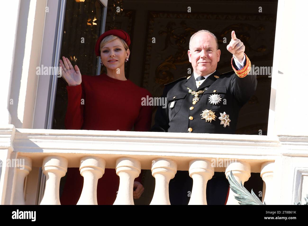 Monaco National Day 2023 MONACO, NOVEMBER 19: Princess Charlene of ...