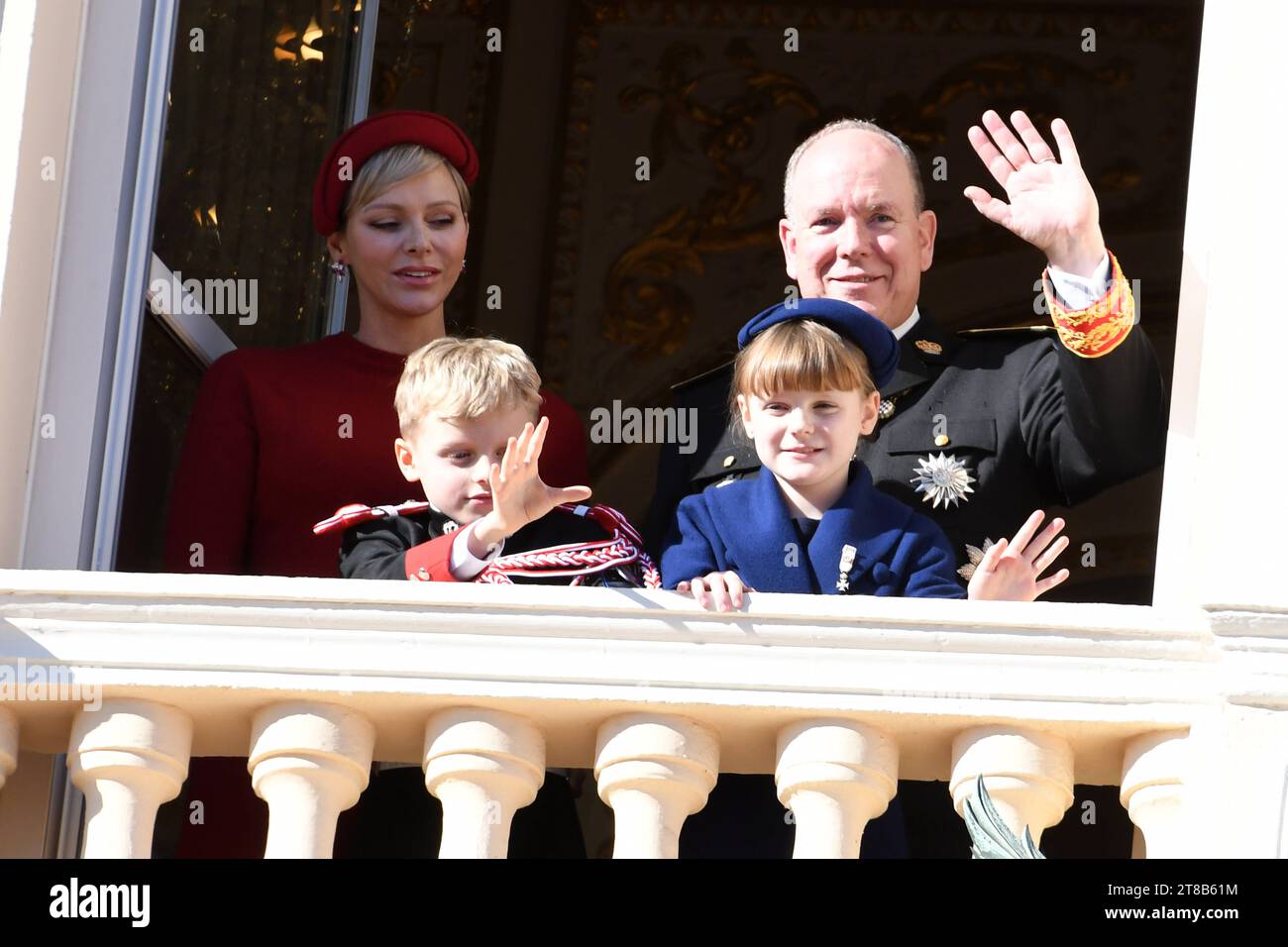 Monaco National Day 2023 MONACO, NOVEMBER 19: Princess Charlene of ...