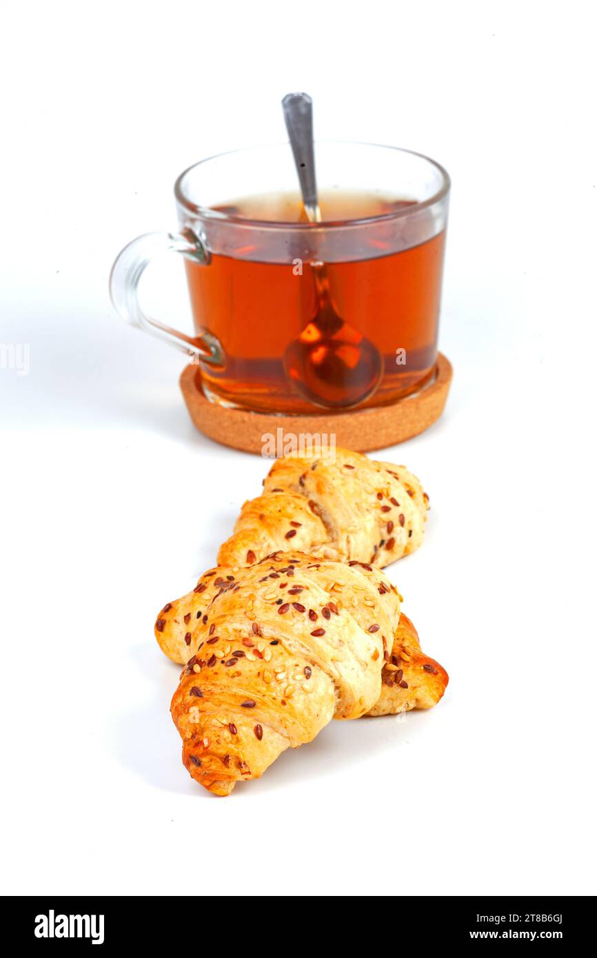 Food drinks on table Cut Out Stock Images & Pictures - Alamy