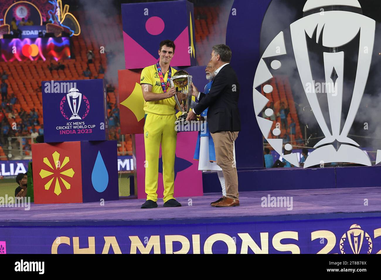 Ahmedabad, Gujatat, INDIA. 19th Nov, 2023. ICC Men's Cricket World Cup ...