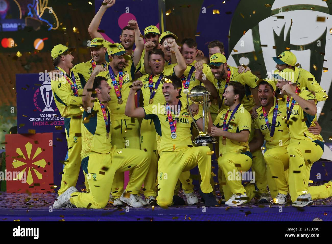 Ahmedabad, Gujatat, INDIA. 19th Nov, 2023. ICC Men's Cricket World Cup ...