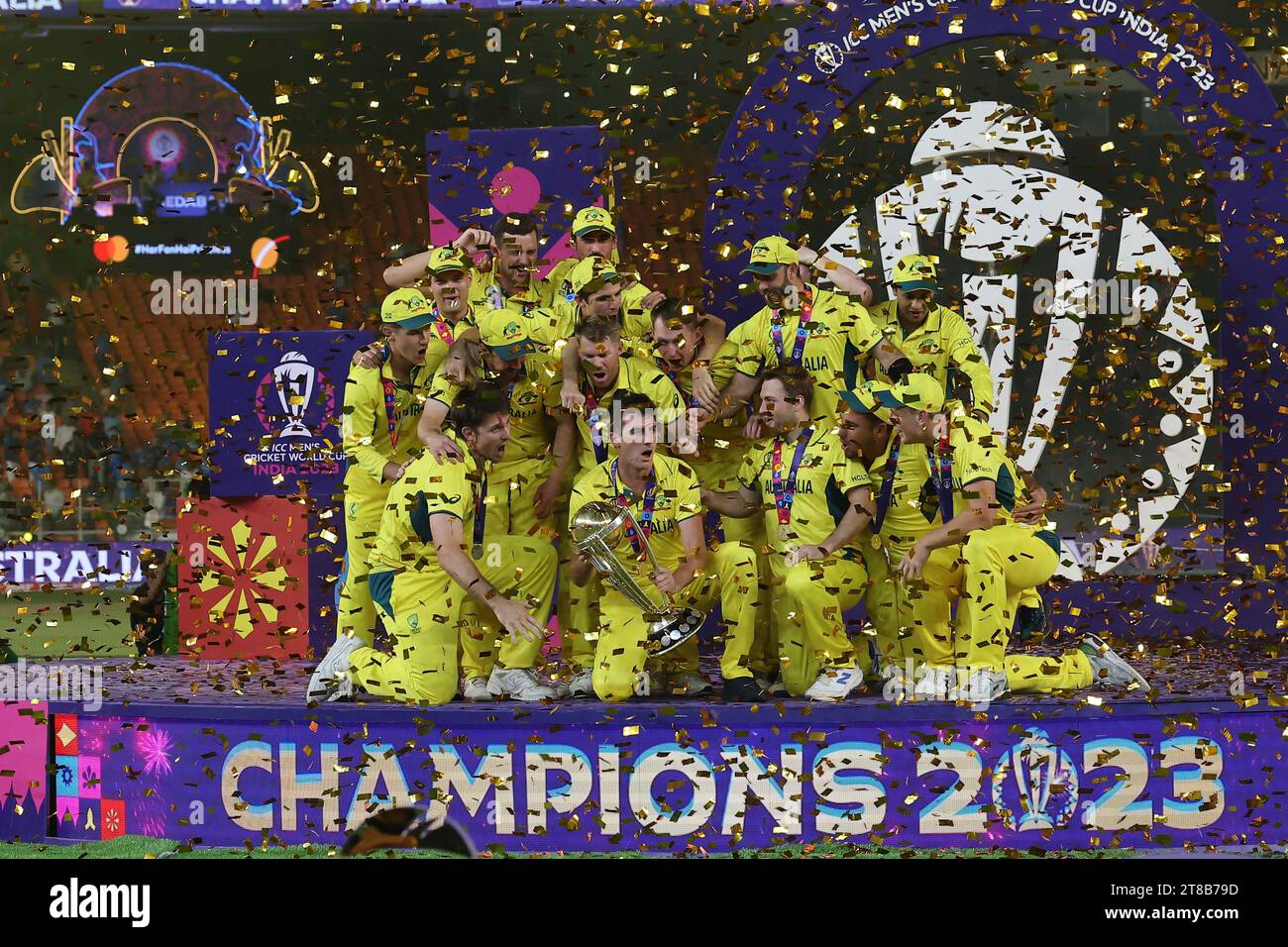 Ahmedabad, Gujatat, INDIA. 19th Nov, 2023. ICC Men's Cricket World Cup ...