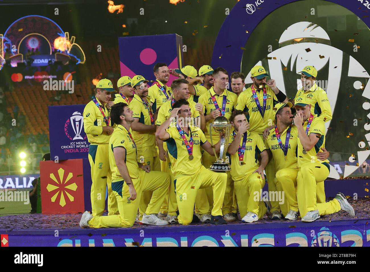 Ahmedabad, Gujatat, INDIA. 19th Nov, 2023. ICC Men's Cricket World Cup ...