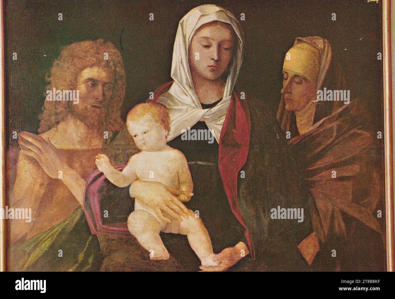 Urbino - Ducal Palace - Holy Conversation (Giovanni Bellini Stock Photo ...