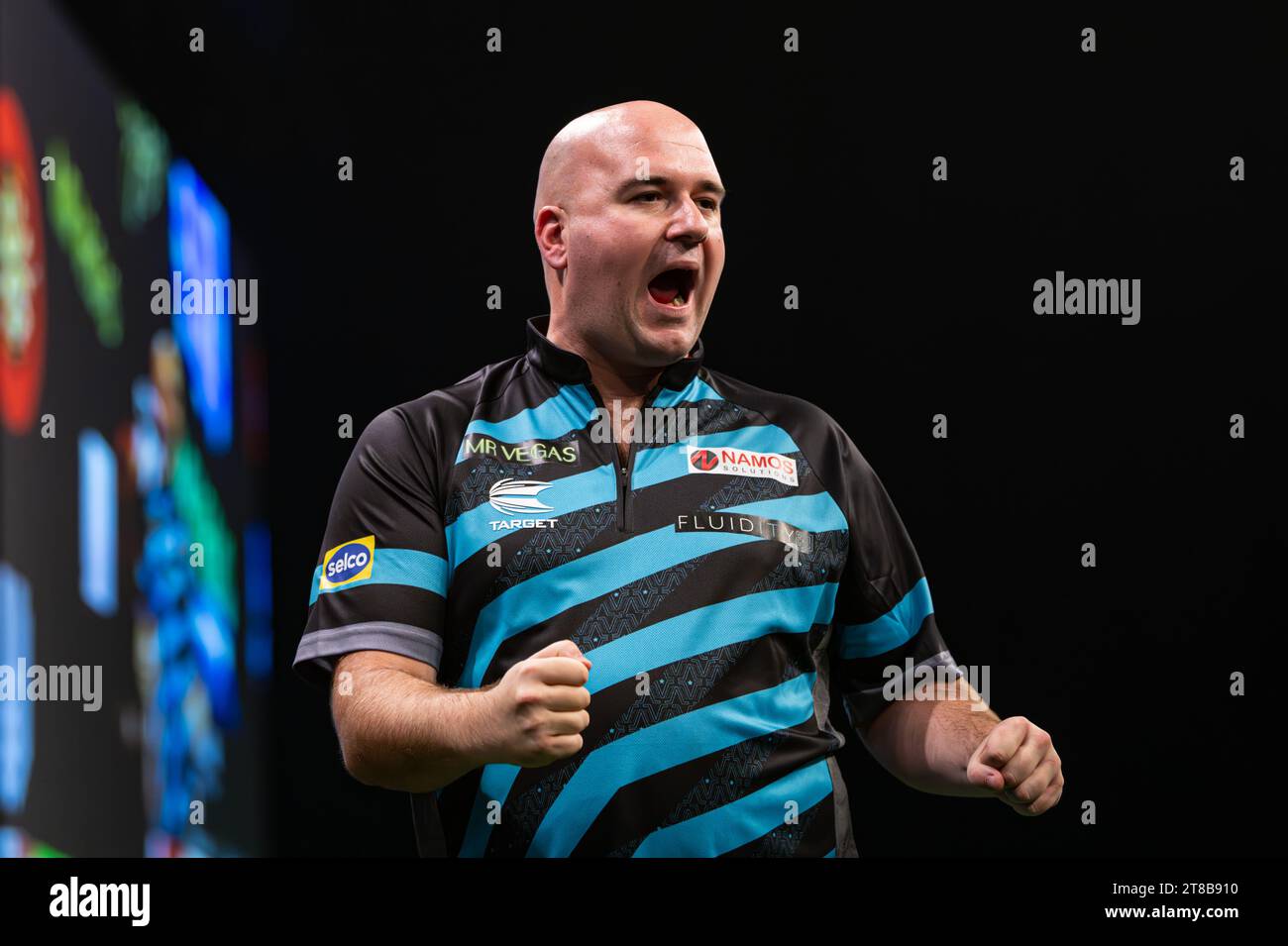 WV Active, Aldersley, Wolverhampton, UK. 19th Nov, 2023. 2023 PDC Grand ...