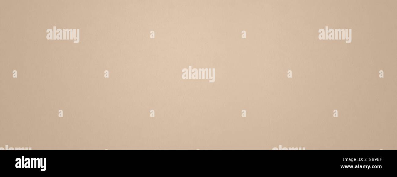 Beige paper texture background. clean horizontal banner wallpaper Stock ...