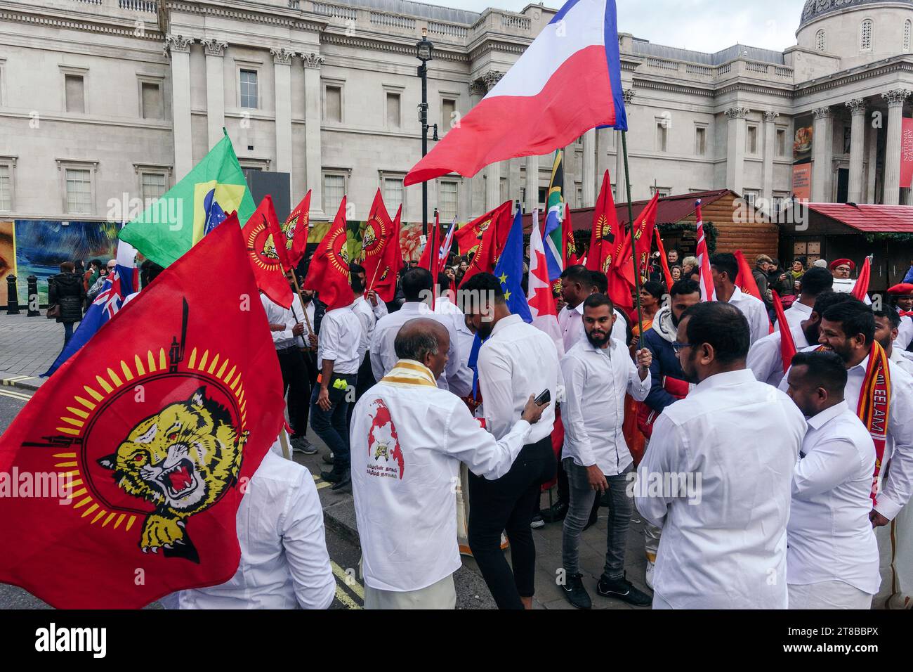 Tamil eelam flag hi-res stock photography and images - Alamy