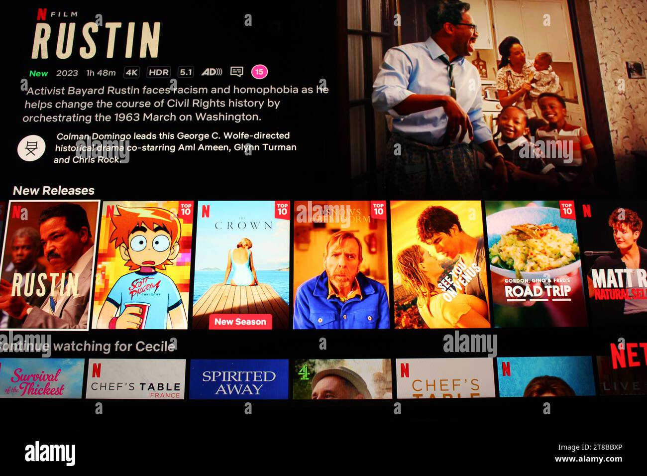 Rustin hi-res stock photography and images - Alamy