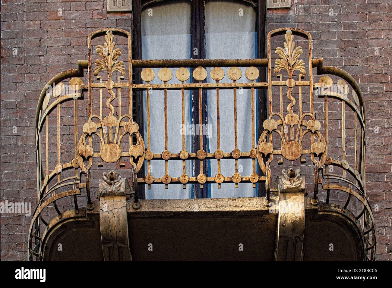 Italy Piedmont Turin San Salvario neighborhood liberty architecture ...