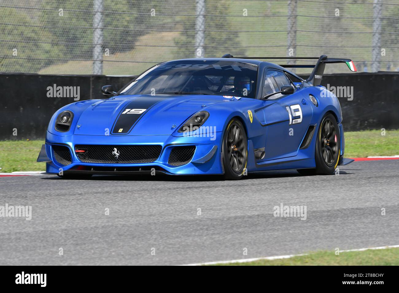 Scarperia, Mugello - 28 October 2023: Ferrari 599 XX in action at the ...