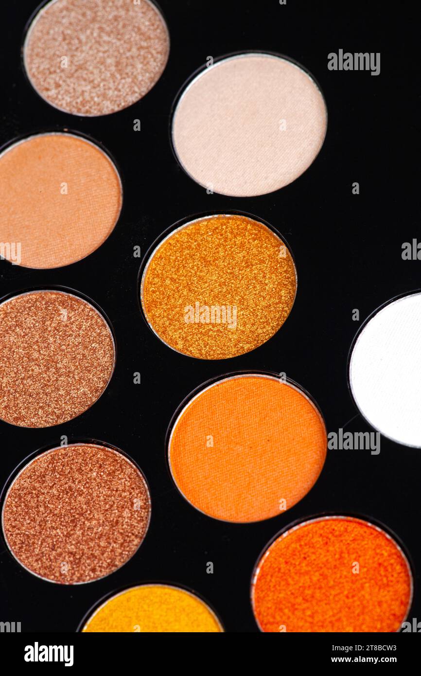 eye shadows palette Stock Photo - Alamy