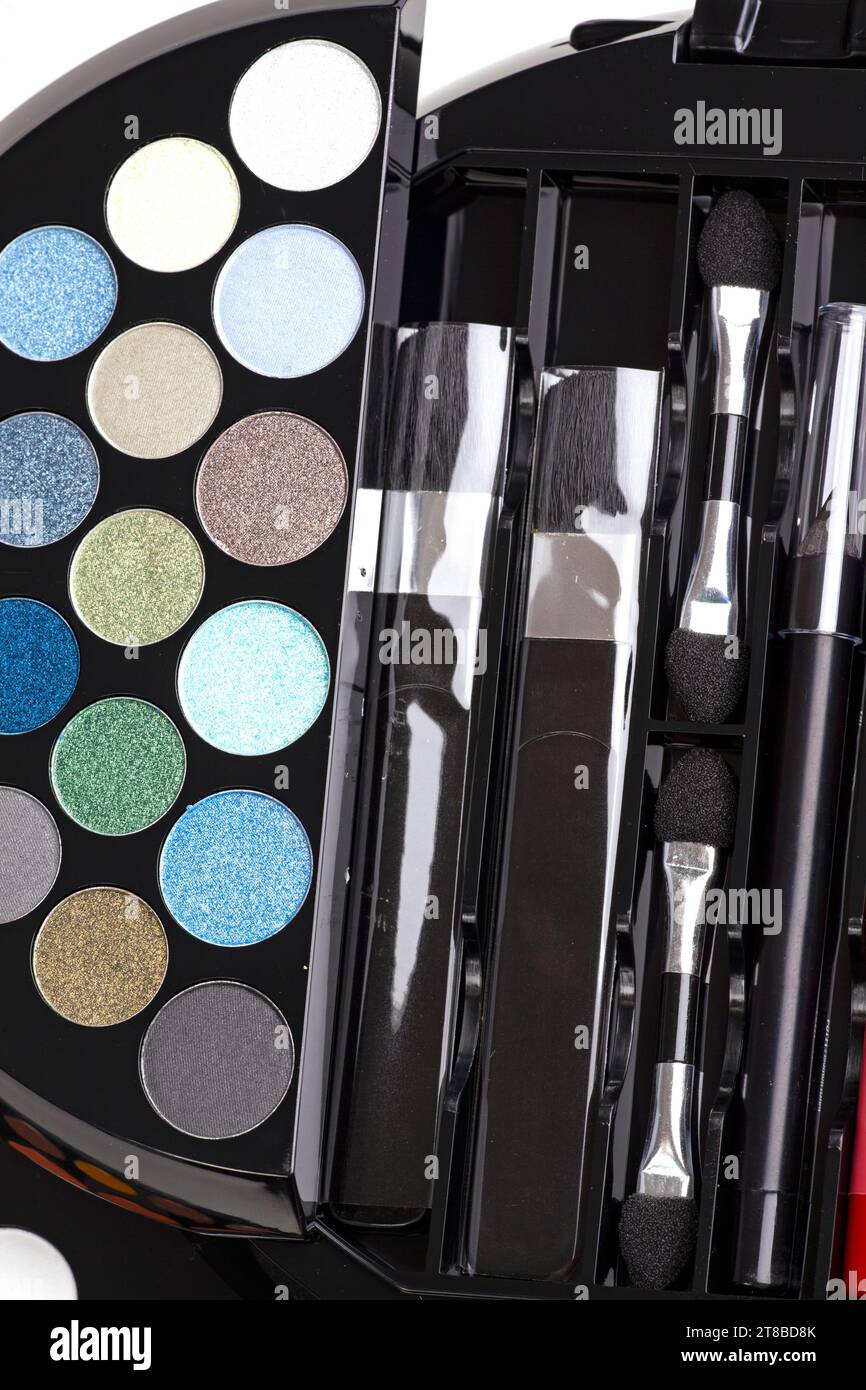 eye shadows palette Stock Photo - Alamy