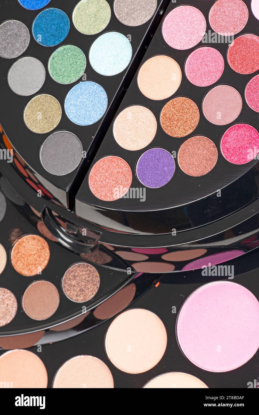 eye shadows palette Stock Photo - Alamy