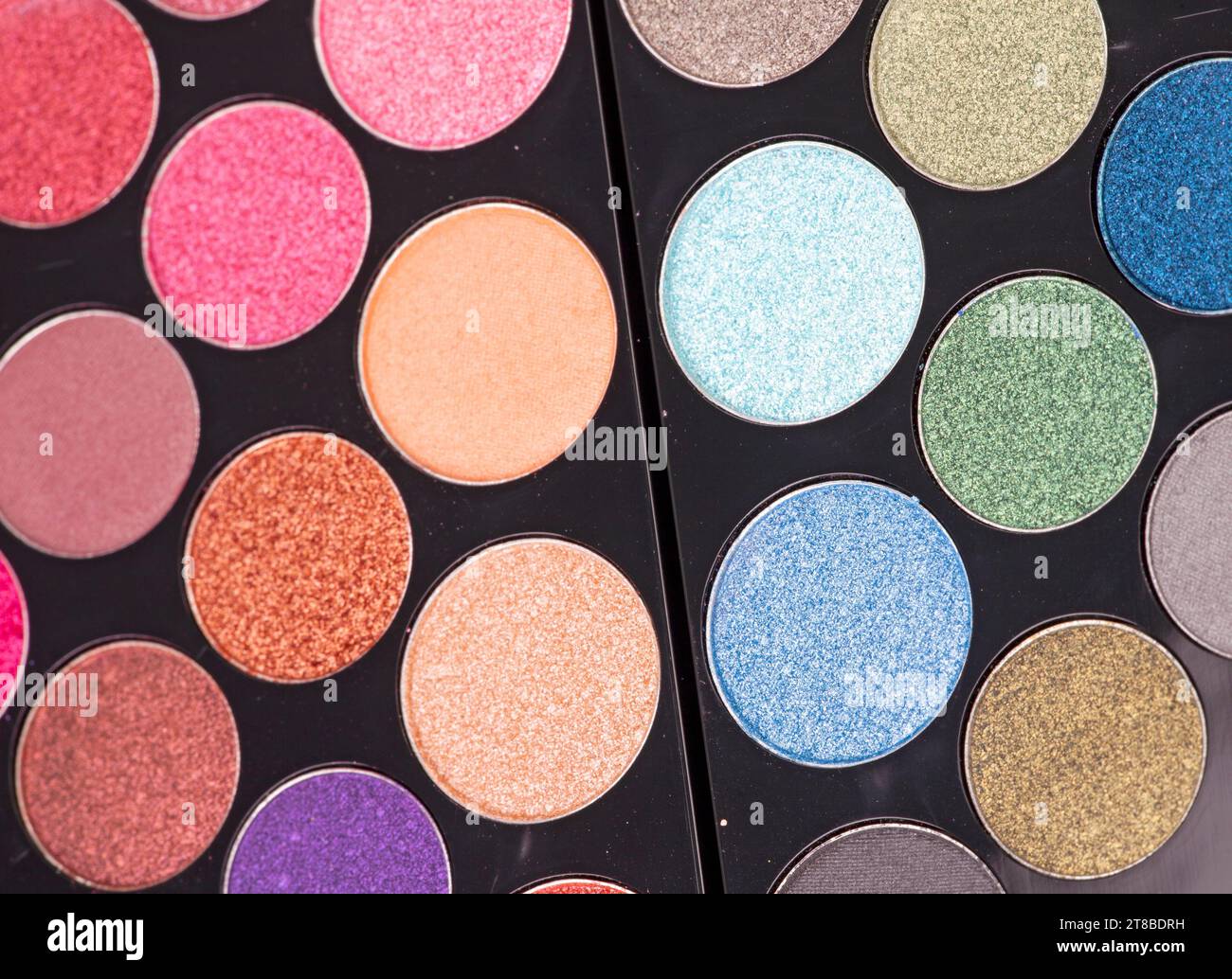 eye shadows palette Stock Photo - Alamy