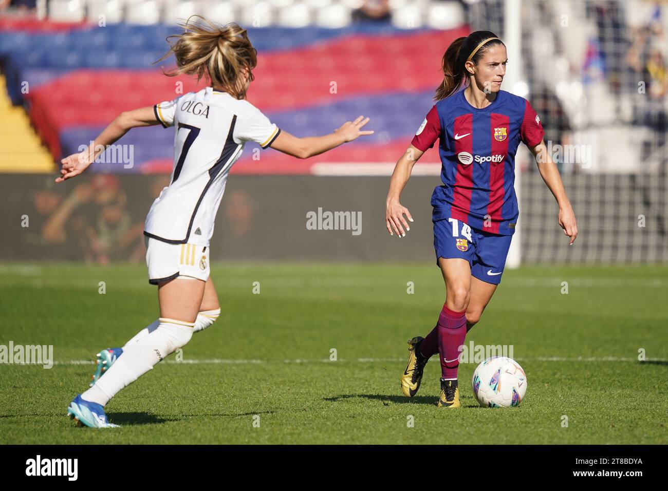 Barcelona, Spain. 19th Nov, 2023. Aitana Bonamati of FC Barcelona ...