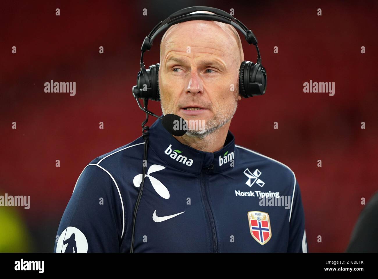 Norway head coach Stale Solbakken ahead of the UEFA Euro 2024 ...
