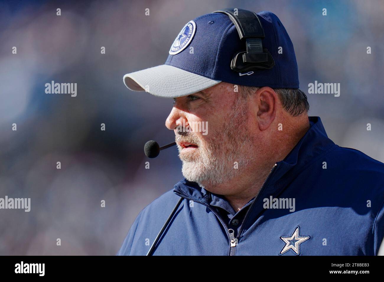 Dallas Cowboys head coach Mike McCarthy watches during the first half ...
