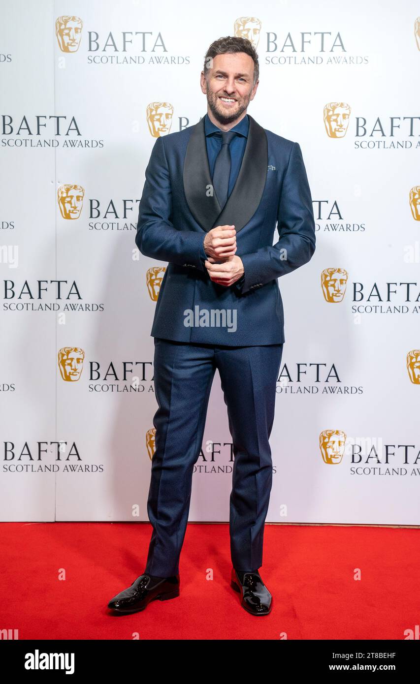 Steve Cree on the red carpet at the Bafta Scotland award ceremony at ...