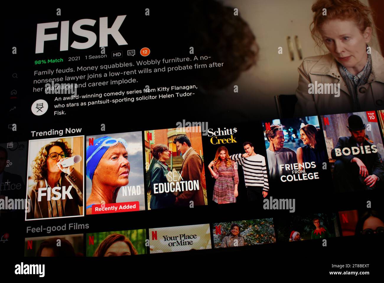 Fisk - netflix Stock Photo - Alamy