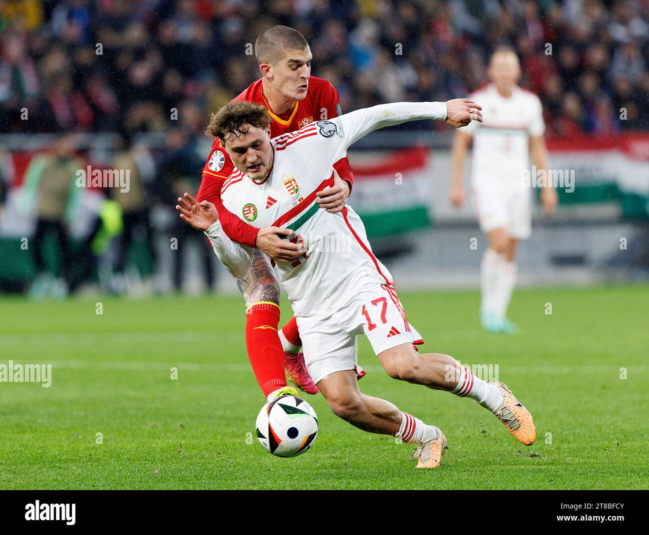 Budapest, Hungary. 19th November, 2023. Slobodan Rubezic of Montenegro ...