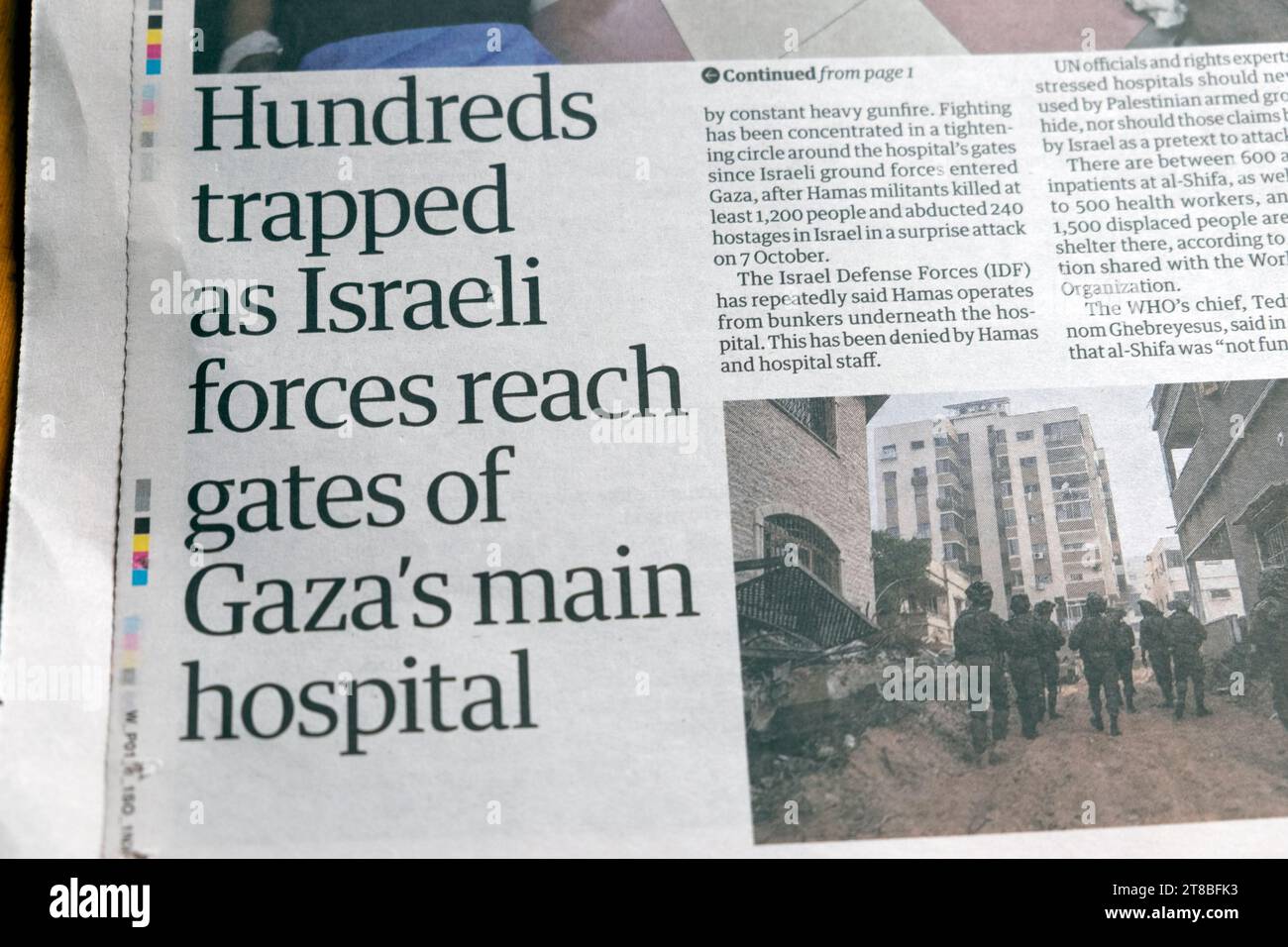 'Hundreds trapped as Israeli forces reach gates of Gaza 's main ...