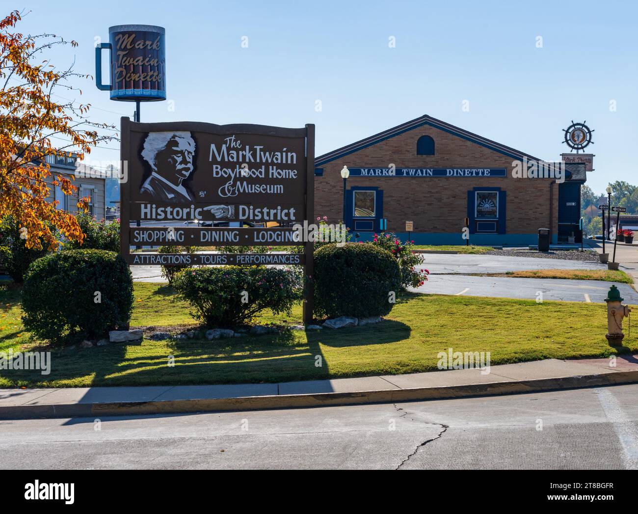 Mark twain dinette hi-res stock photography and images - Alamy