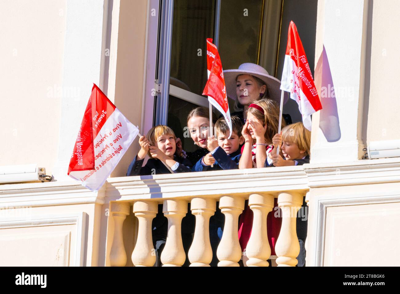 Monte Carlo, Monaco. 19th Nov, 2023. Princess Caroline of Monaco during ...