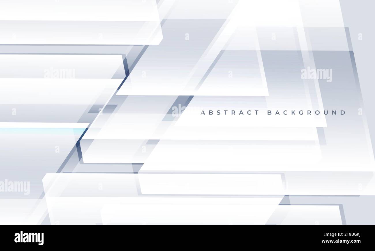 White and grey modern abstract background with geometric shapes. Vector ...