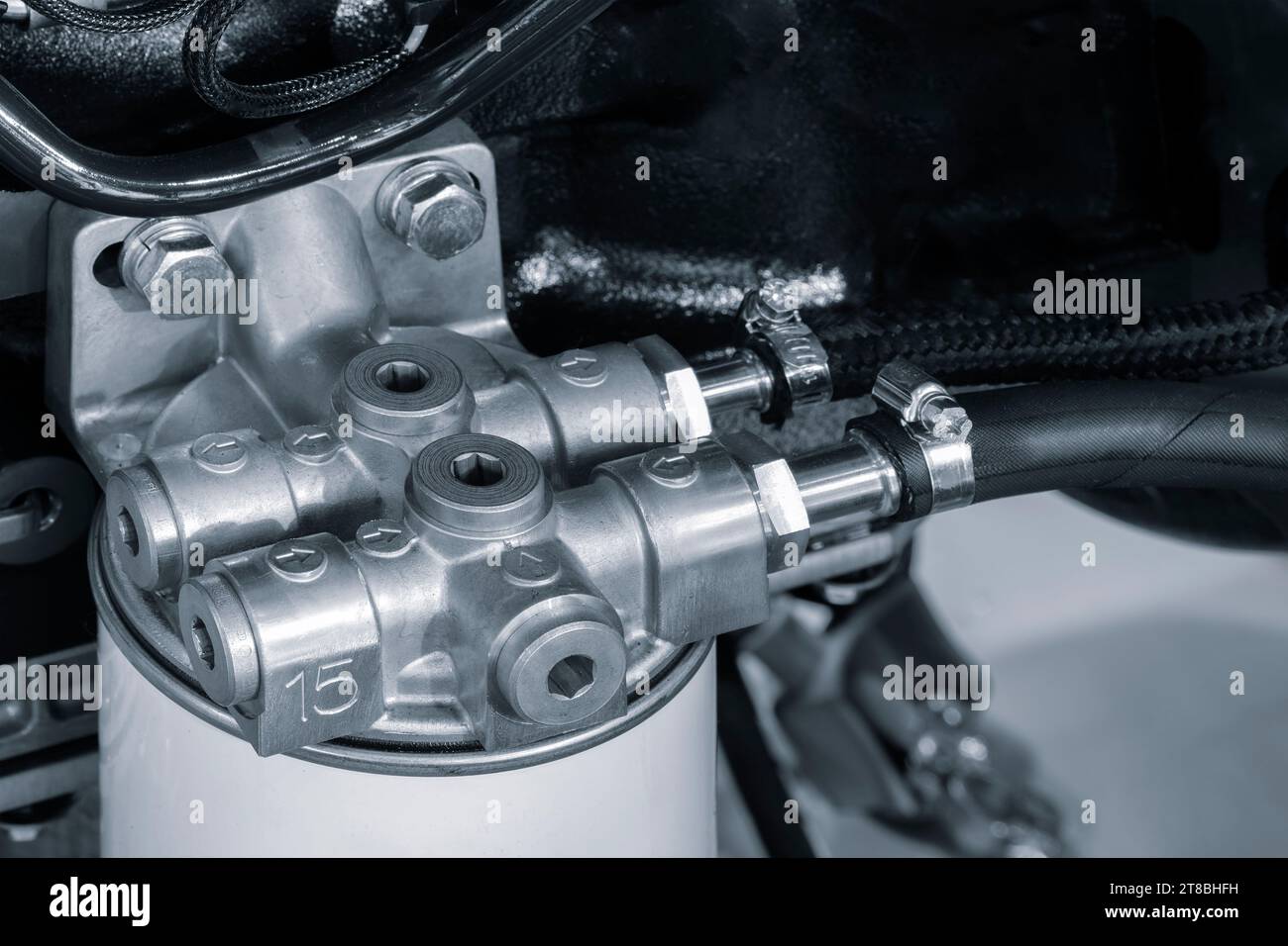 Selective on the fuel injection in the the diesel engine. supply system ...