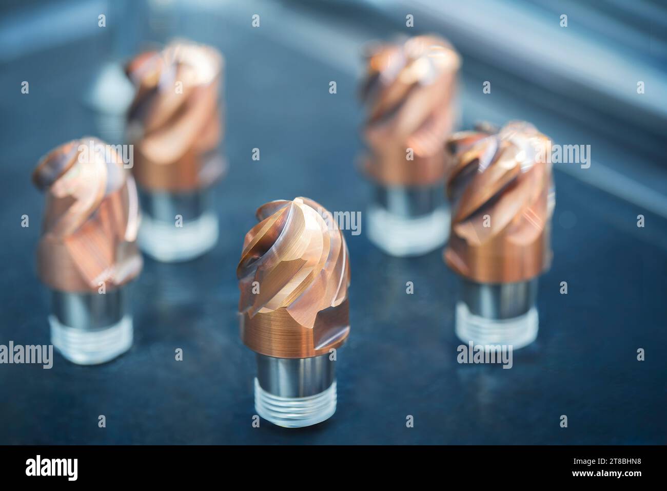 Cnc milling machine milling heads hi-res stock photography and images ...